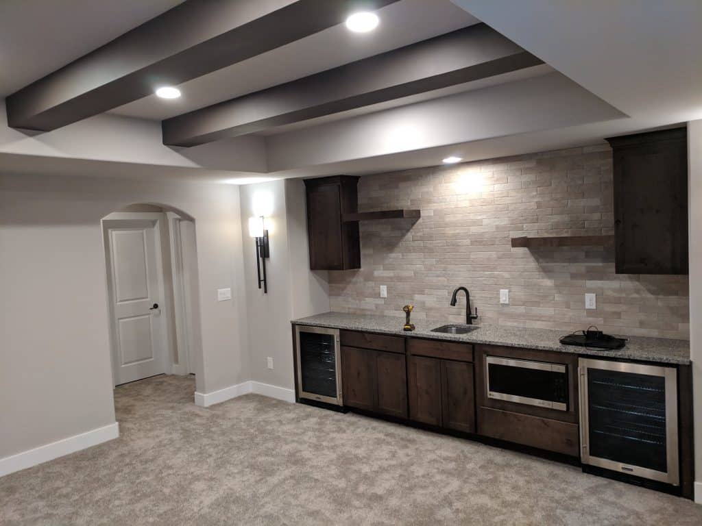 Completed Basement Finishing Projects in Denver Metro Area