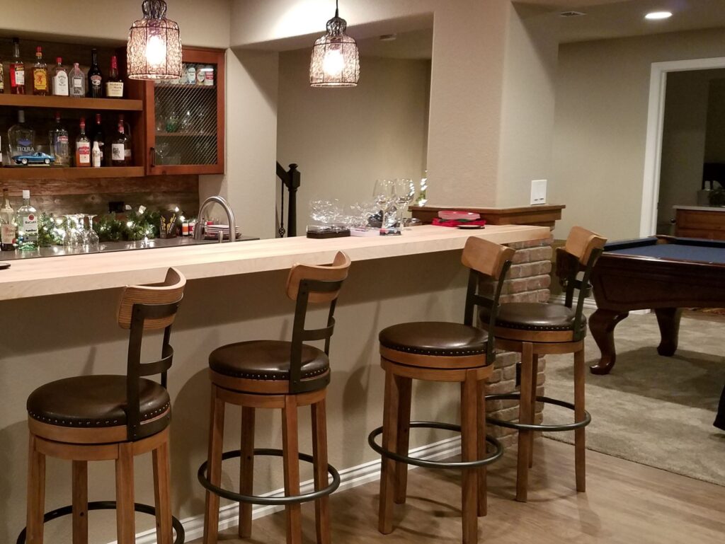 Completed Basement Finishing Projects in Denver Metro Area